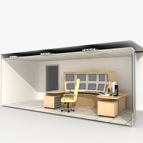Control Room 3D Models for Download | TurboSquid