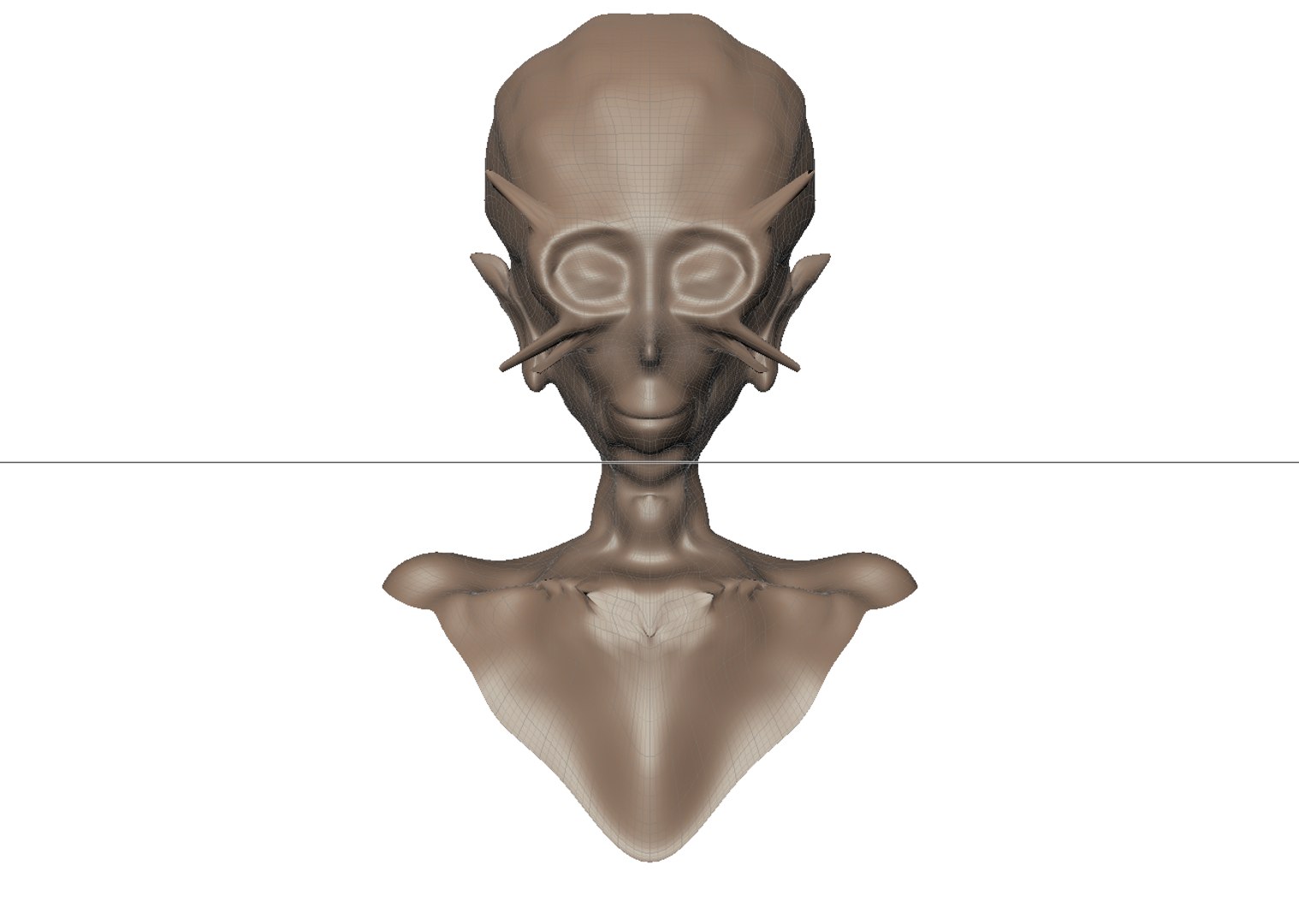 3d Model Alien