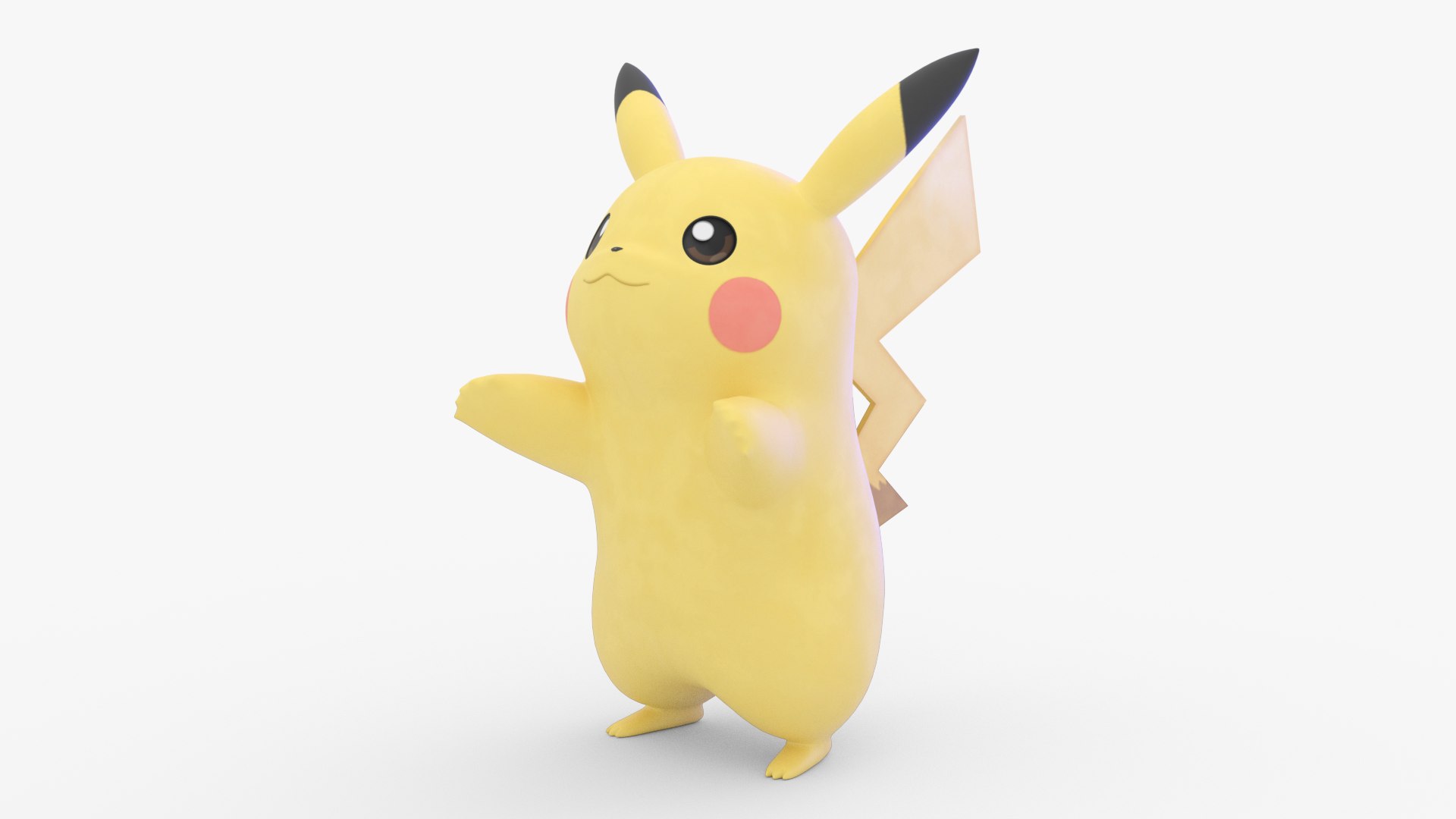 Pikachu Pokemon 3D Model - TurboSquid 2348844