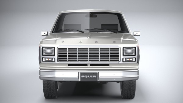 3D Ford F-150 Ranger 1980 model - TurboSquid 1786791