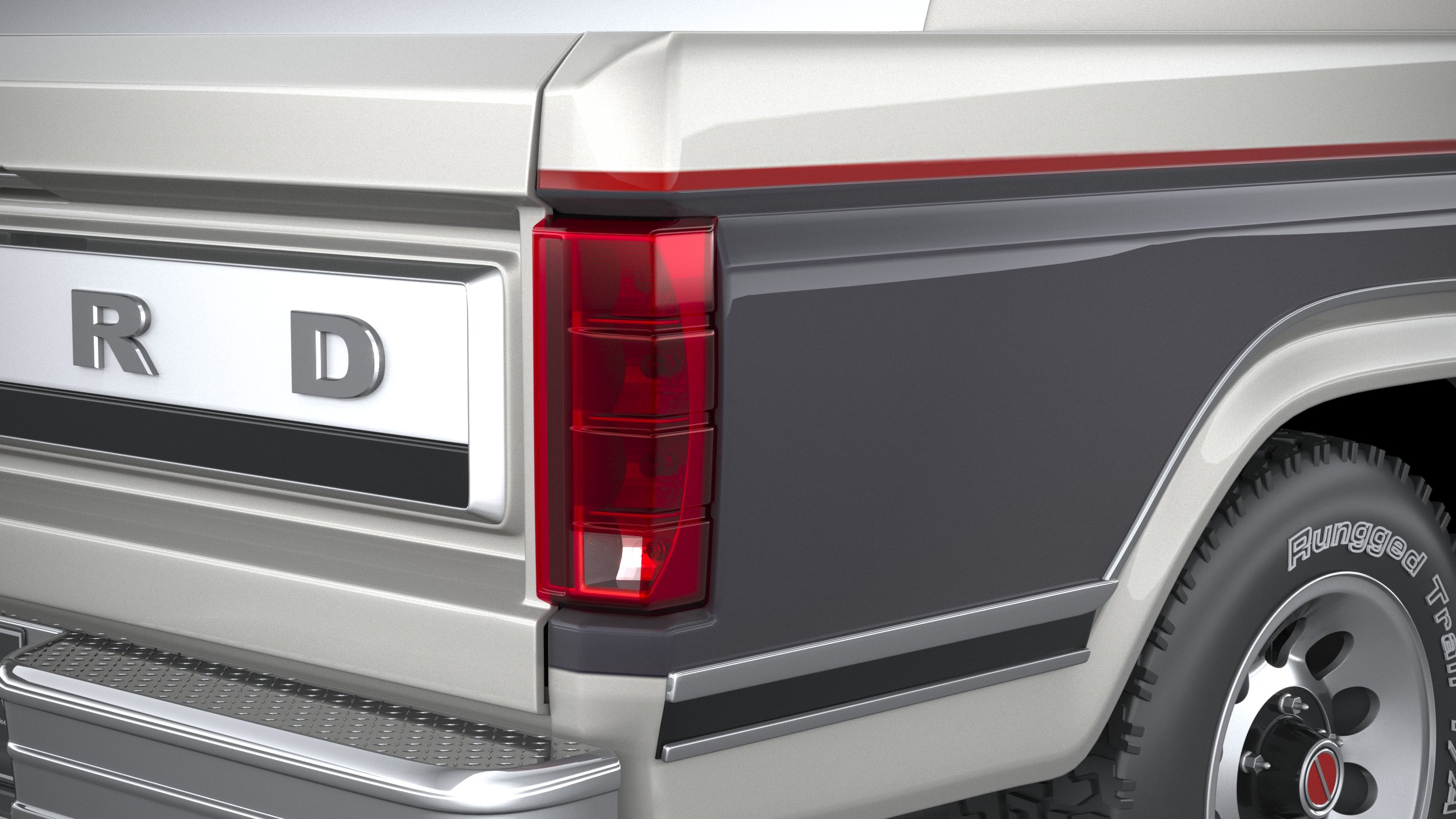 3D Ford F-150 Ranger 1980 model - TurboSquid 1786791