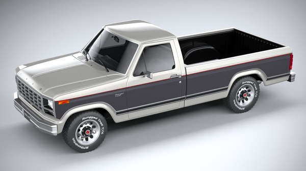 3D Ford F-150 Ranger 1980 model - TurboSquid 1786791