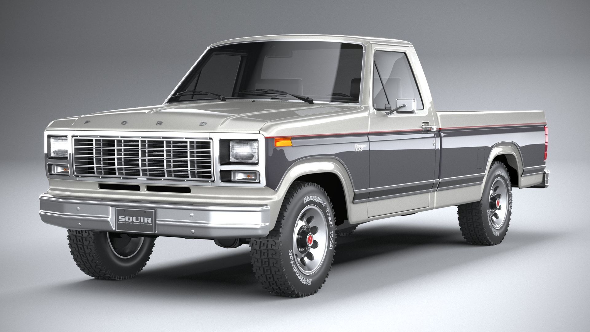 modelo 3d Ford F-150 Ranger 1980 - TurboSquid 1786791