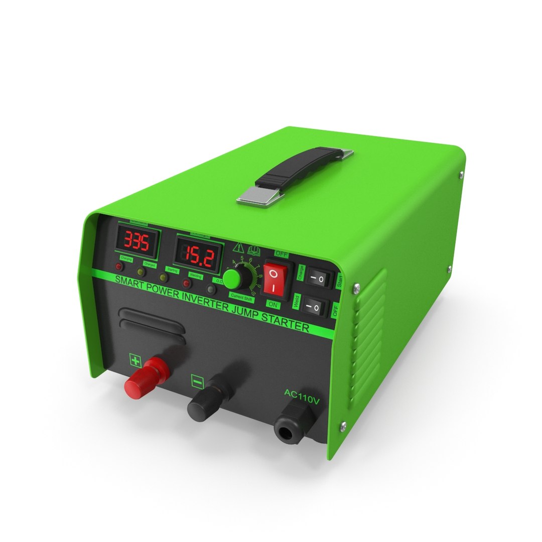 3D Portable Car Jump Starter PBR - TurboSquid 1838443