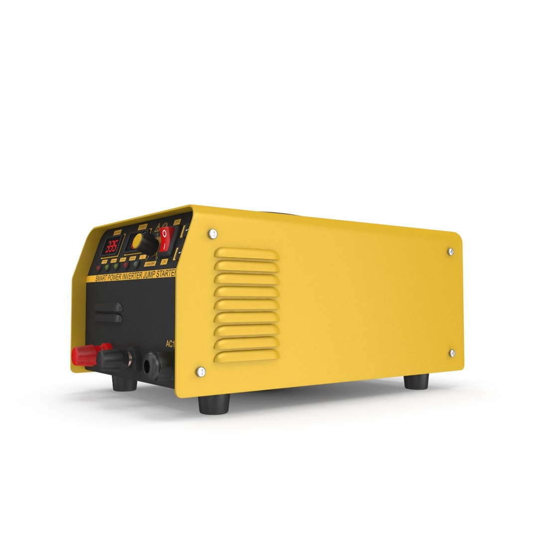 3D Portable Car Jump Starter PBR - TurboSquid 1838443