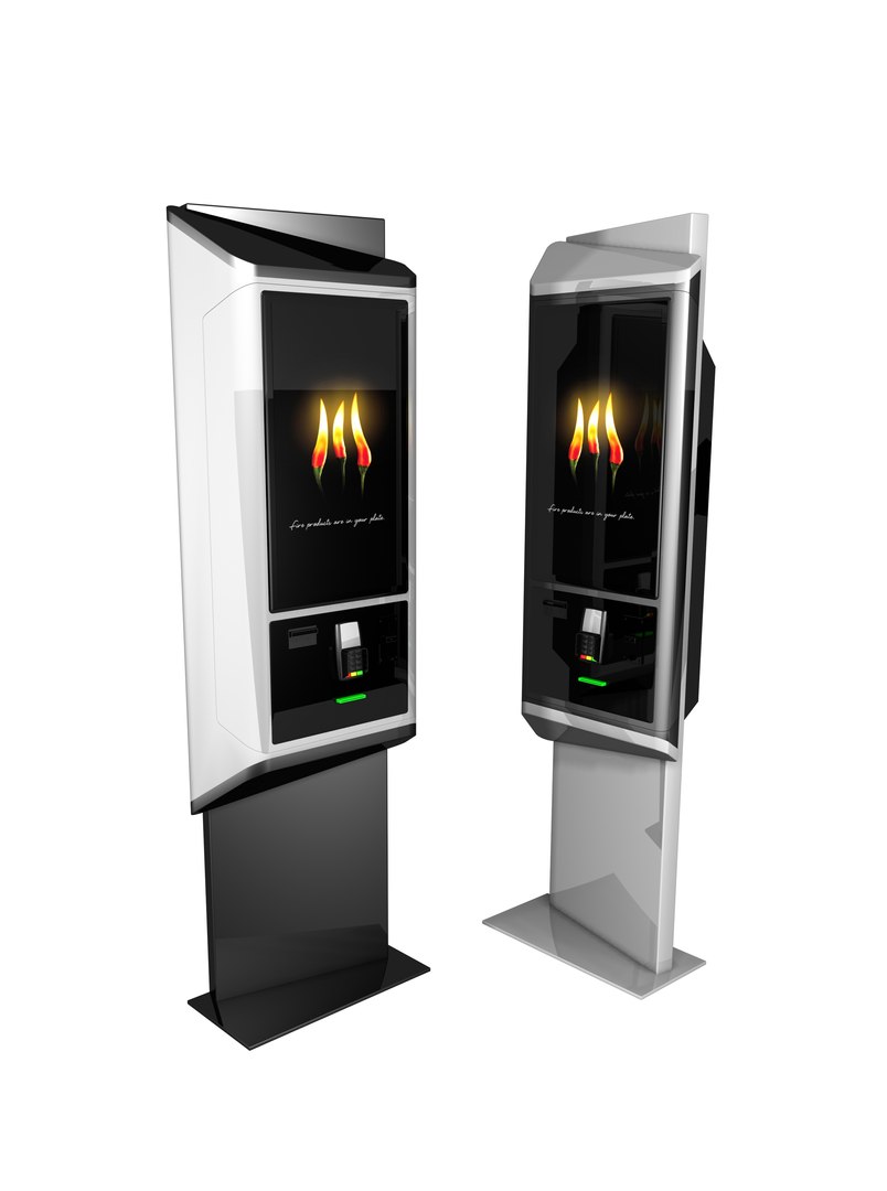 Self-service Kiosk 3D Model - TurboSquid 2223883