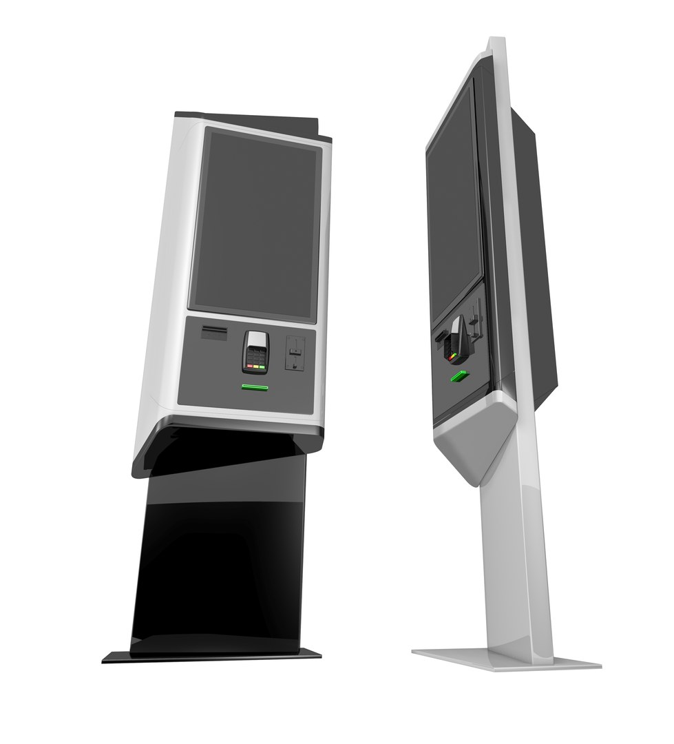 Self-service Kiosk 3D Model - TurboSquid 2223883