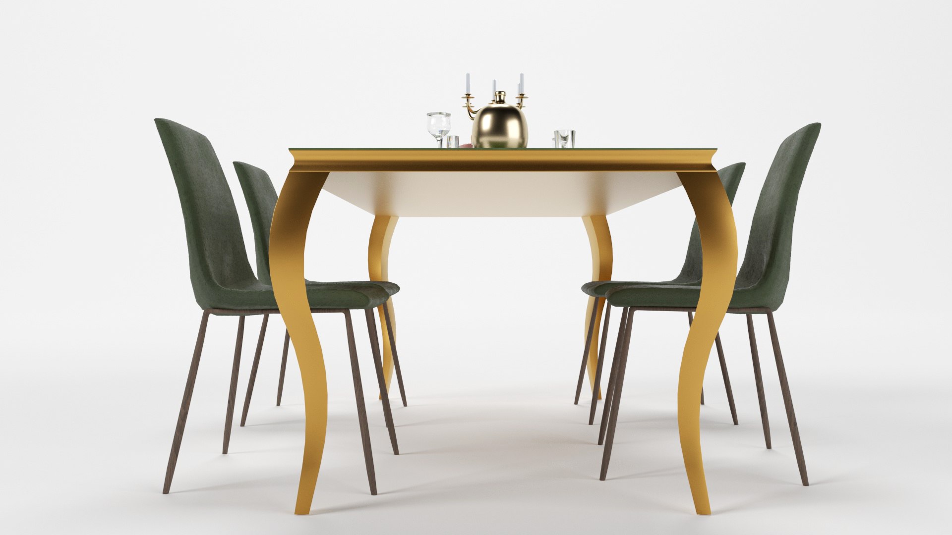 Dining Table Sets Collection 3D - TurboSquid 2021912