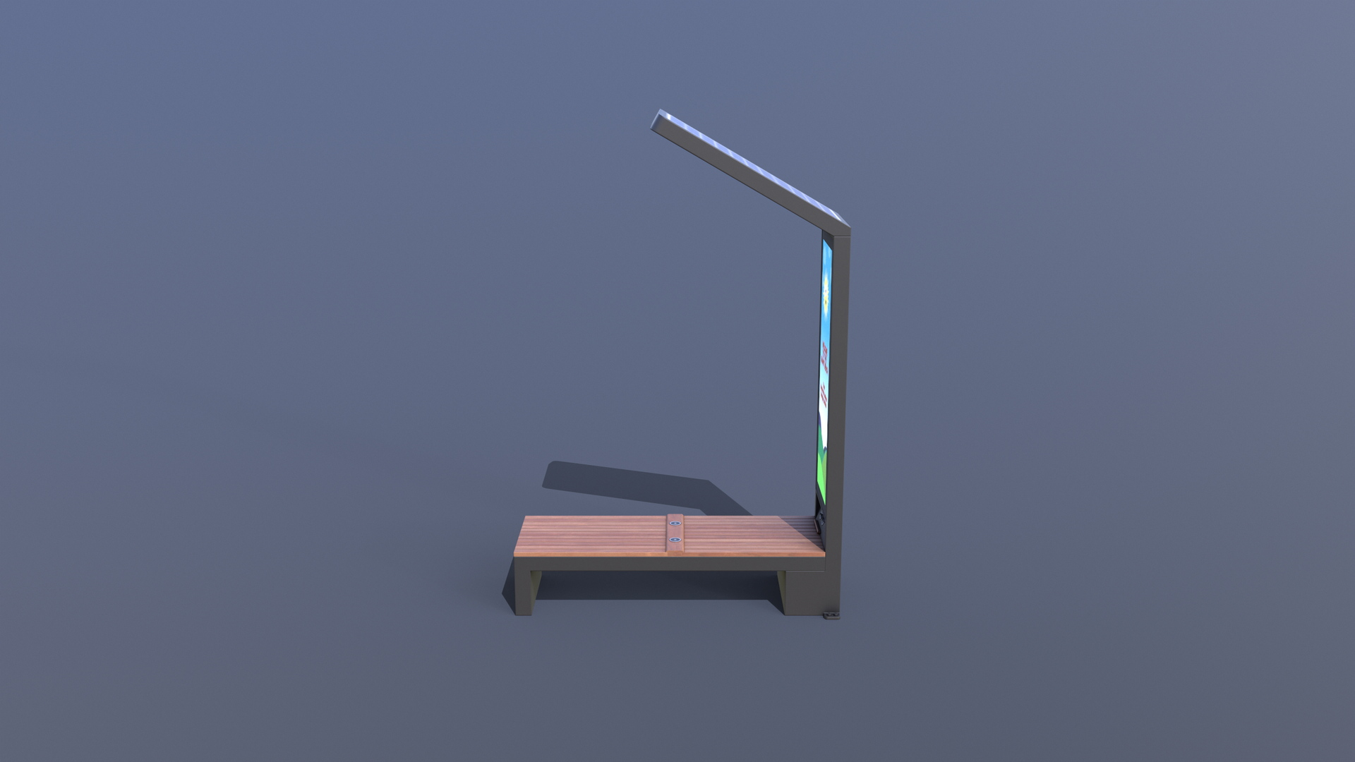 Smart Solar Bench 3D - TurboSquid 1998416