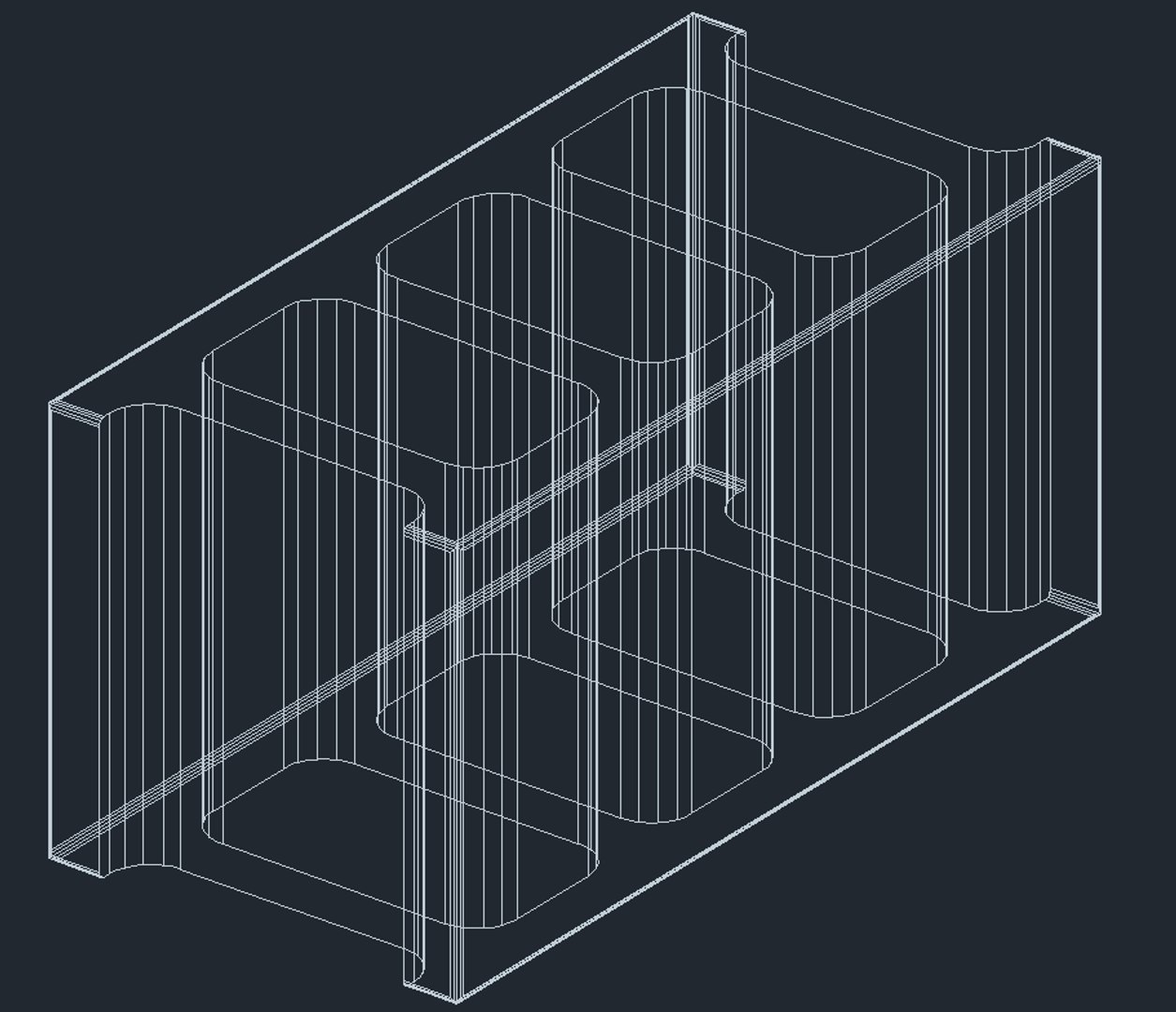 Concrete Block 3d Dwg