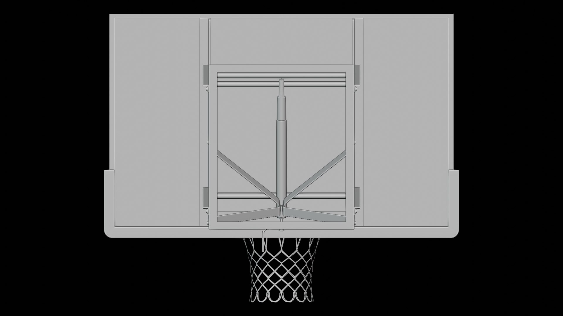 Basketball Hoop 3D Model - TurboSquid 2128569