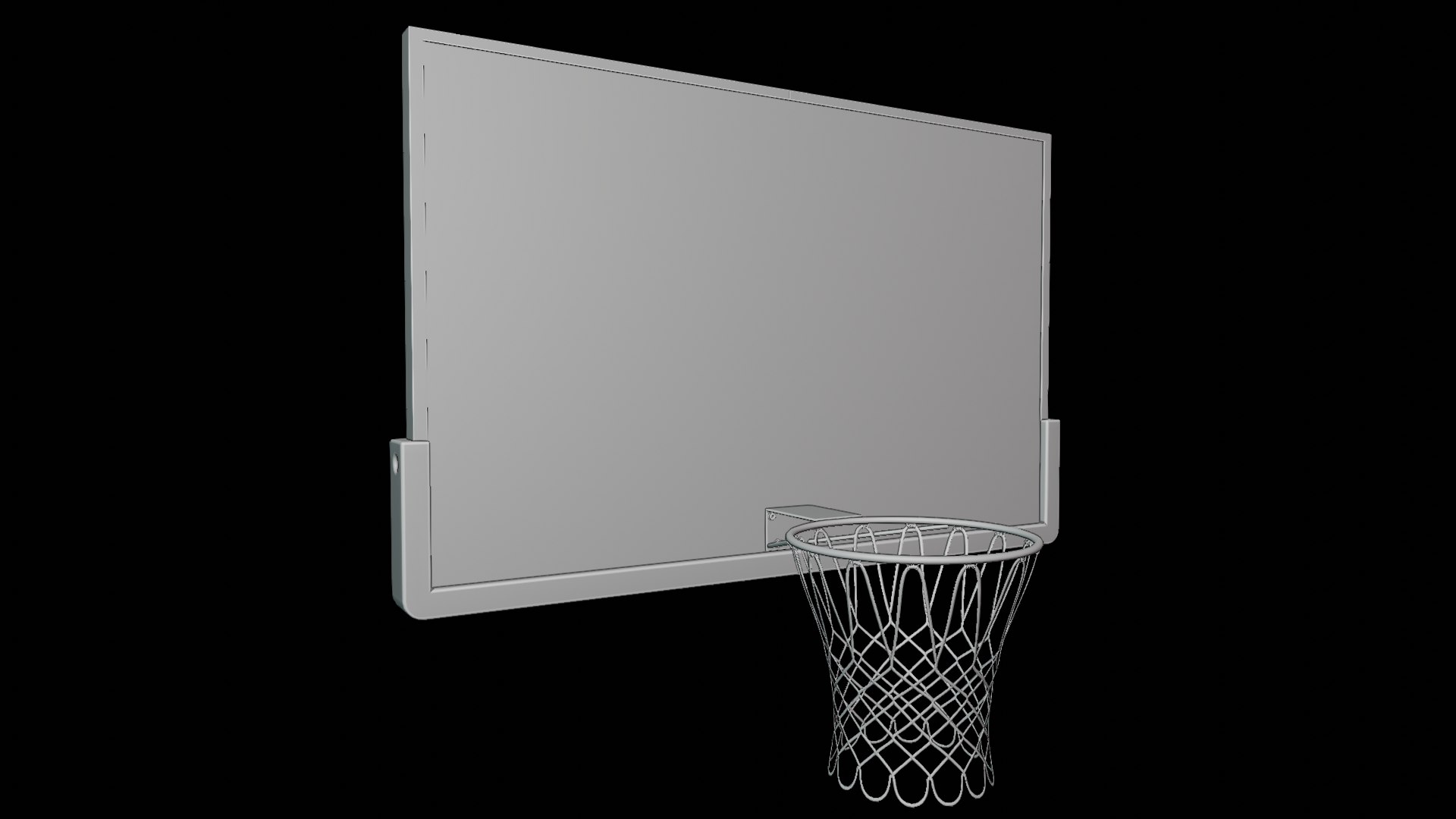 Basketball Hoop 3D Model - TurboSquid 2128569