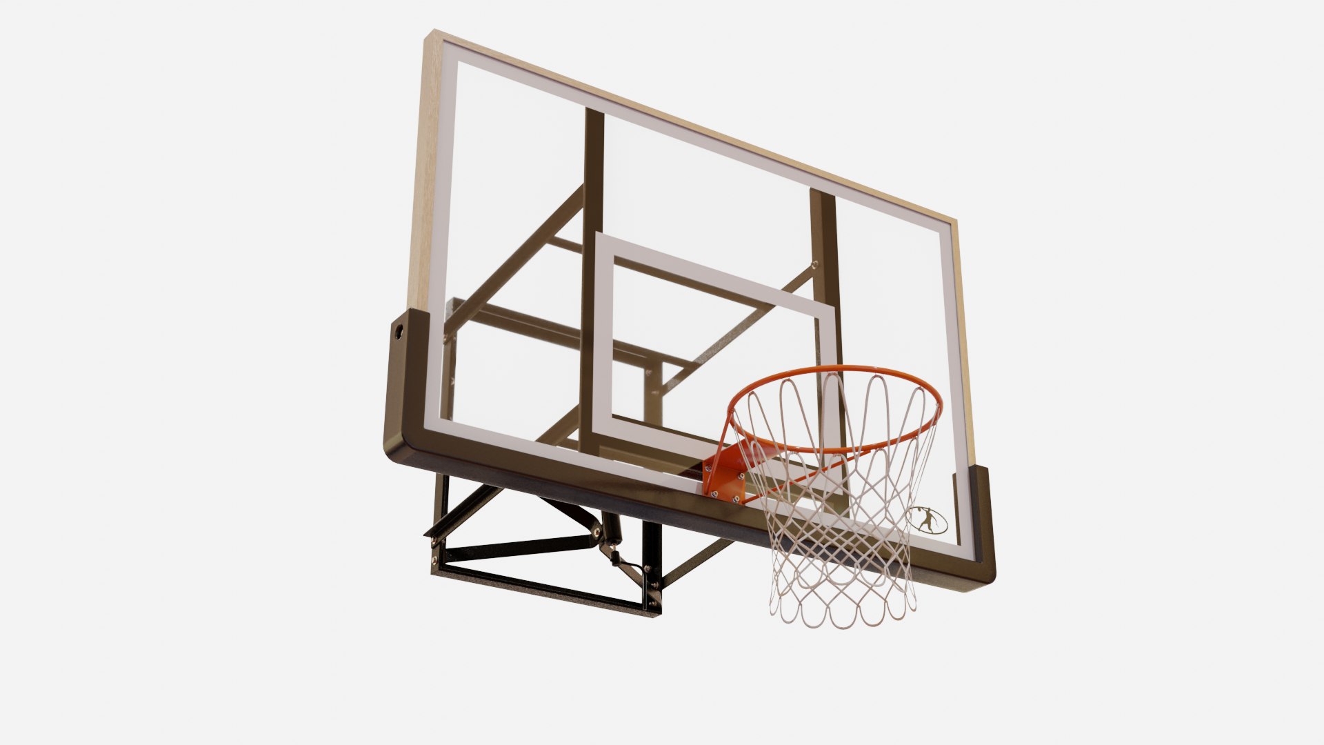 Basketball Hoop 3D Model - TurboSquid 2128569