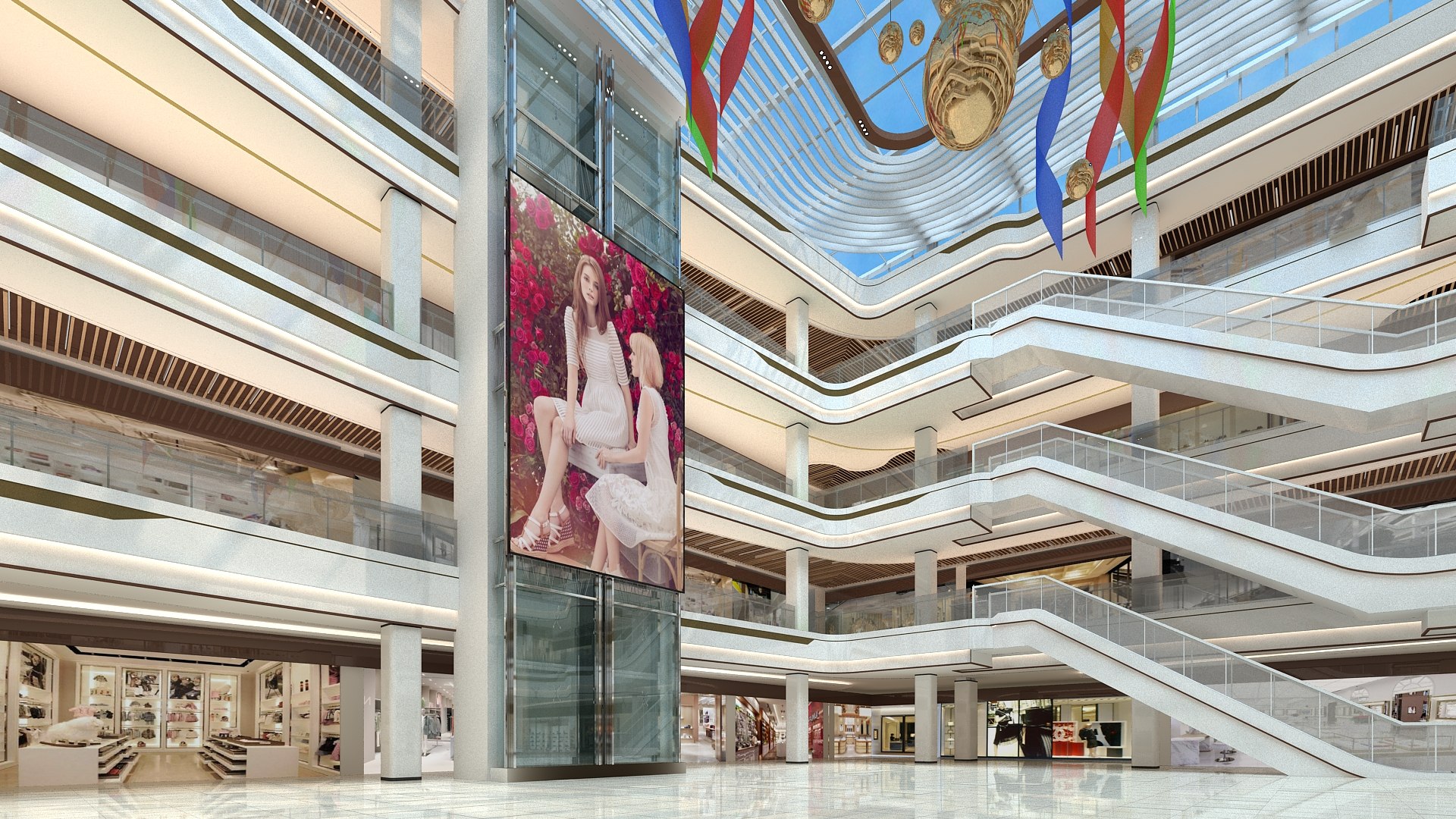 3D Shopping Mall 40 - TurboSquid 2187832