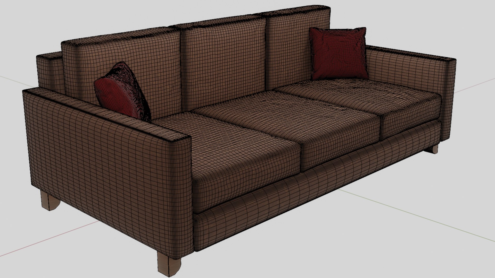 3D SOFA Divan A16 Model - TurboSquid 2020284