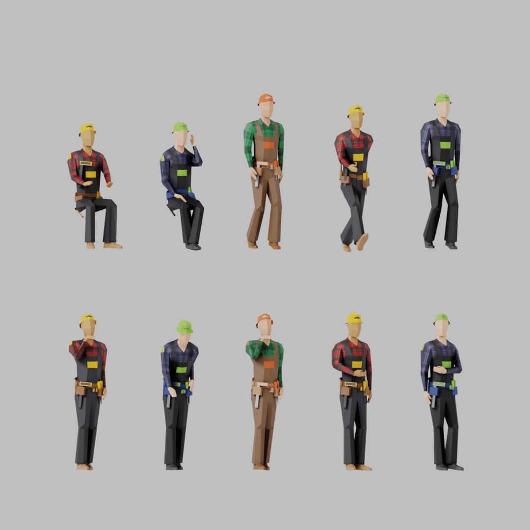 3D Men People Pack Model - TurboSquid 1394051