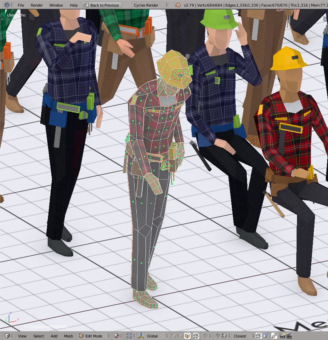 3D Men People Pack Model - TurboSquid 1394051