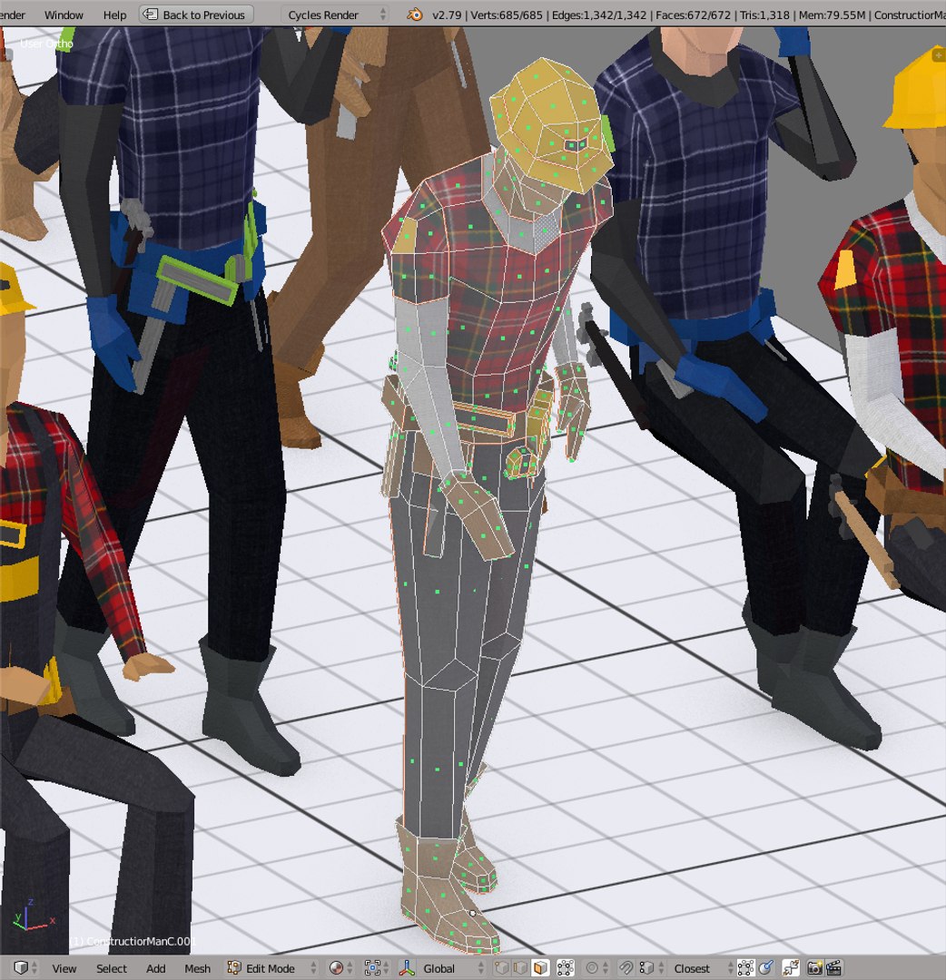3D Men People Pack Model - TurboSquid 1394051