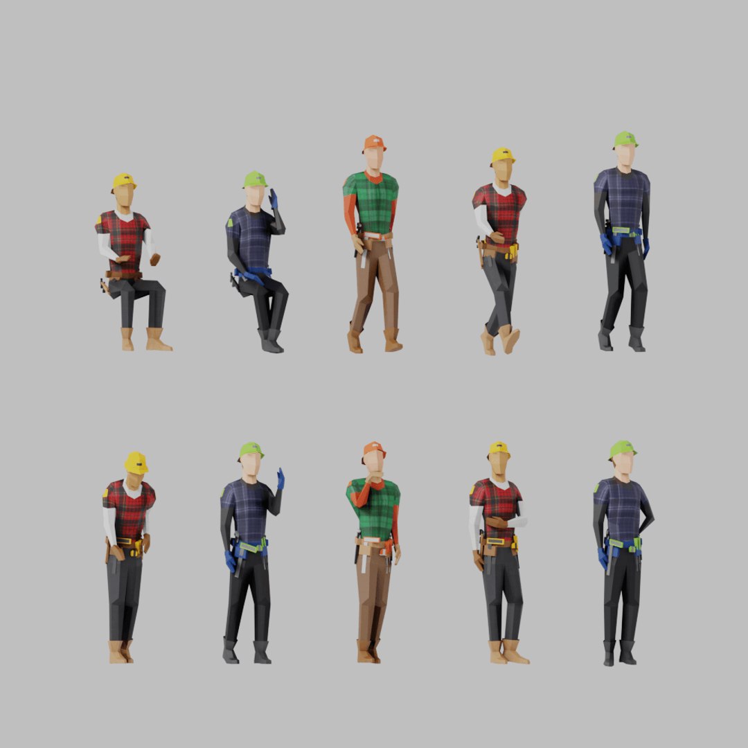 3D Men People Pack Model - TurboSquid 1394051