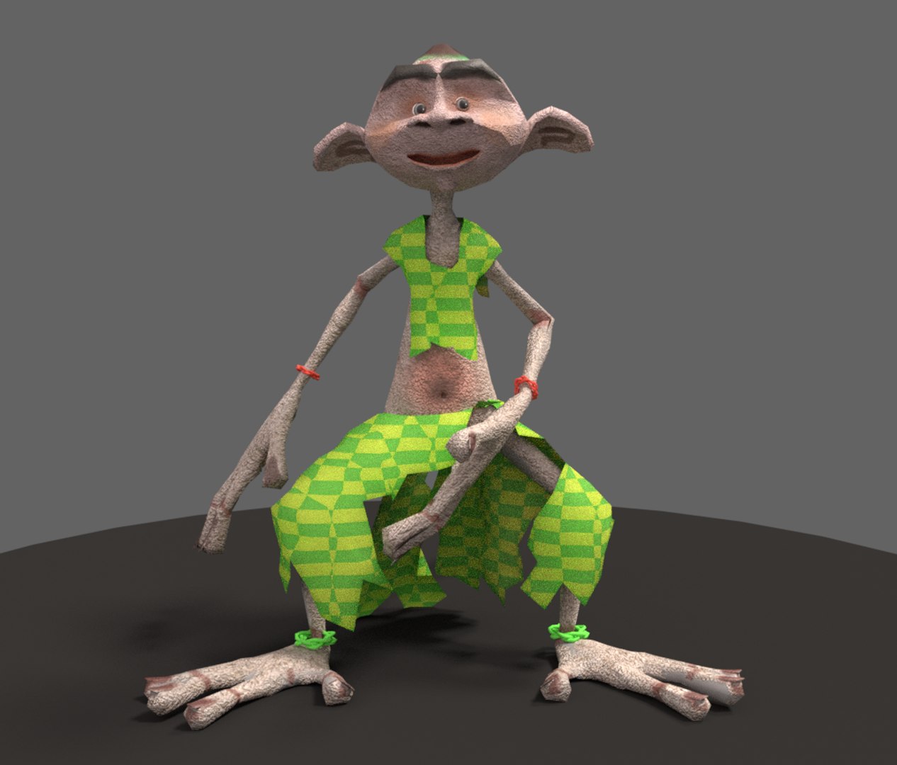 Pitu Cartoon 3D - TurboSquid 1331217