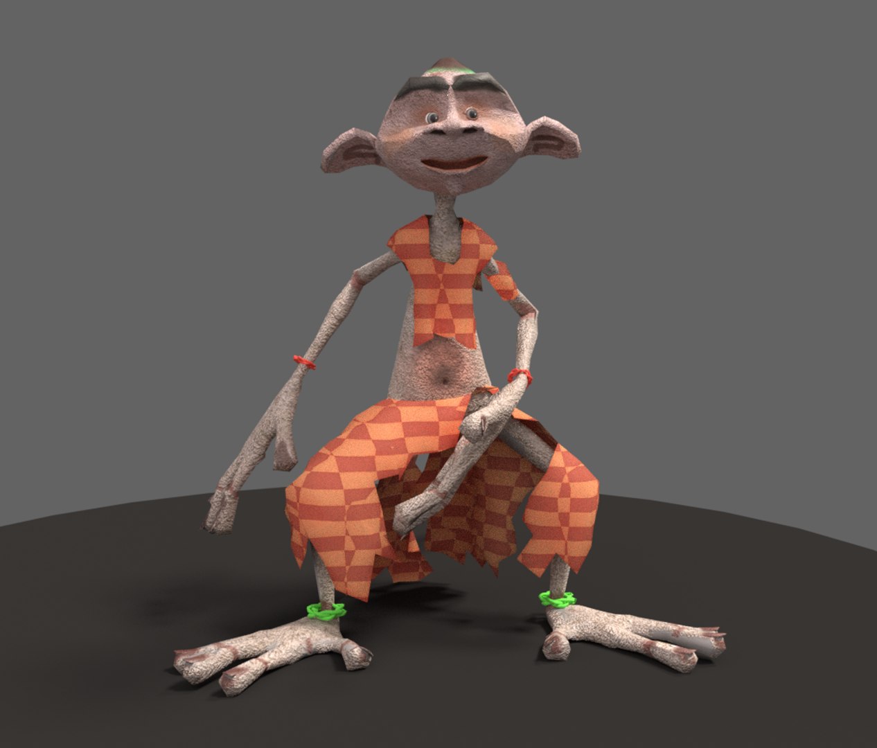 Pitu Cartoon 3D - TurboSquid 1331217