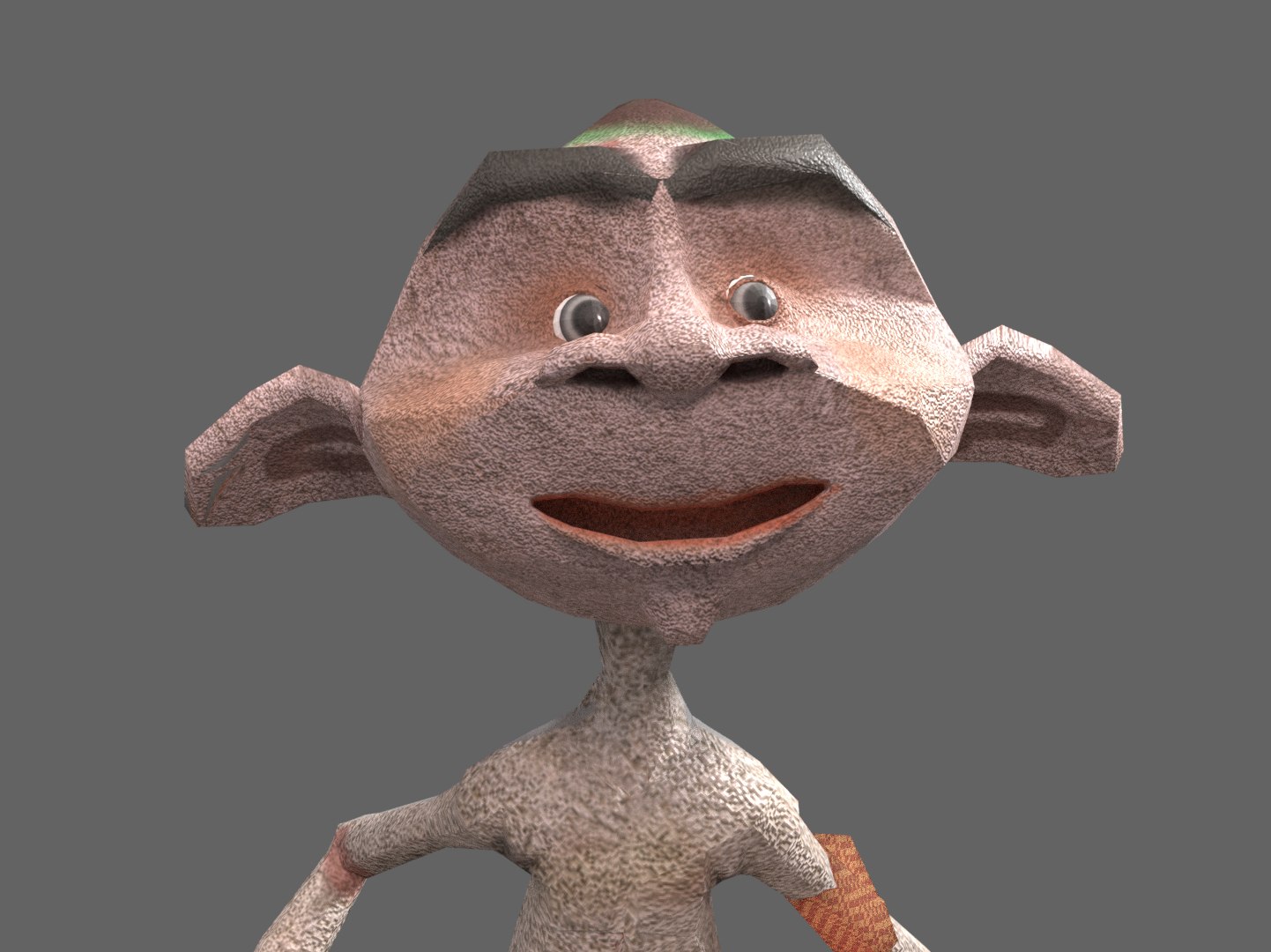 Pitu Cartoon 3D - TurboSquid 1331217