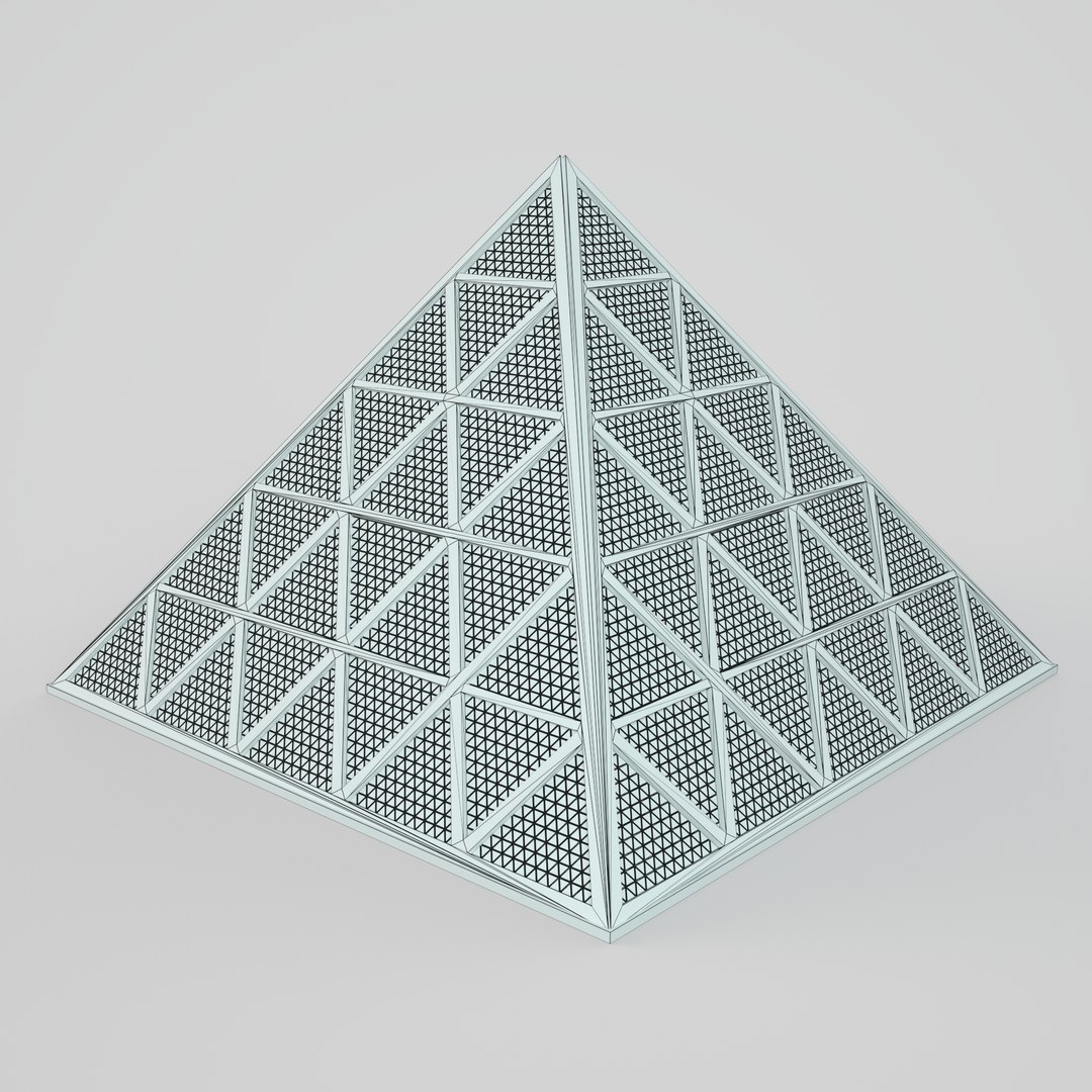 Building Pyramid Model - TurboSquid 1533014