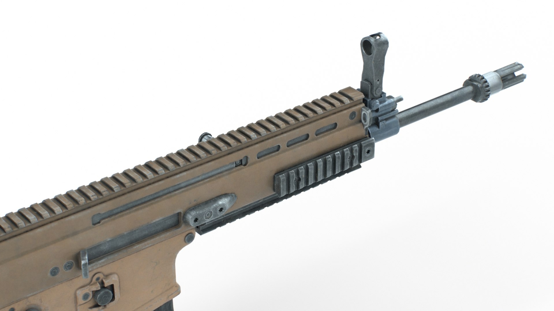 Weapon Fn Scar 3D - TurboSquid 1713850