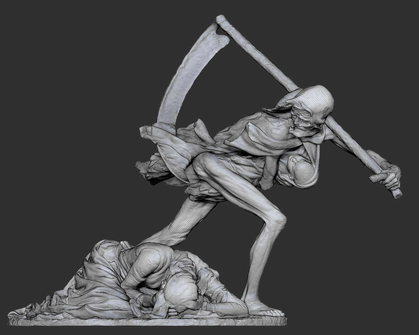 Death Sculpture 3D Model - TurboSquid 2249732