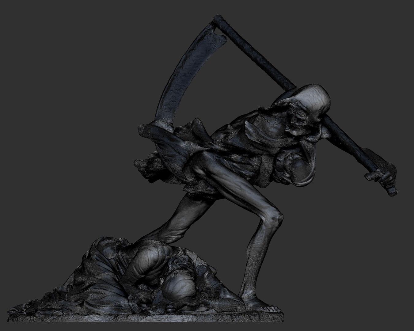 Death Sculpture 3D Model - TurboSquid 2249732