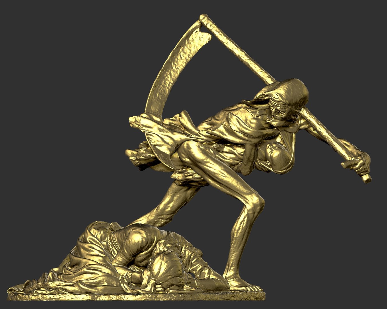 Death Sculpture 3D Model - TurboSquid 2249732