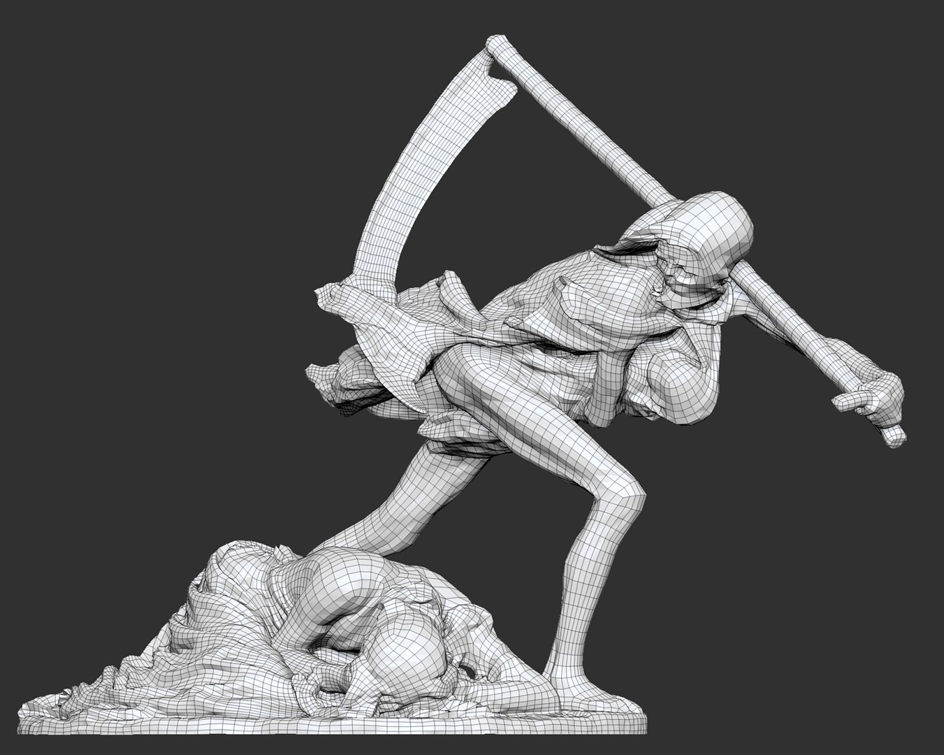 Death Sculpture 3D Model - TurboSquid 2249732
