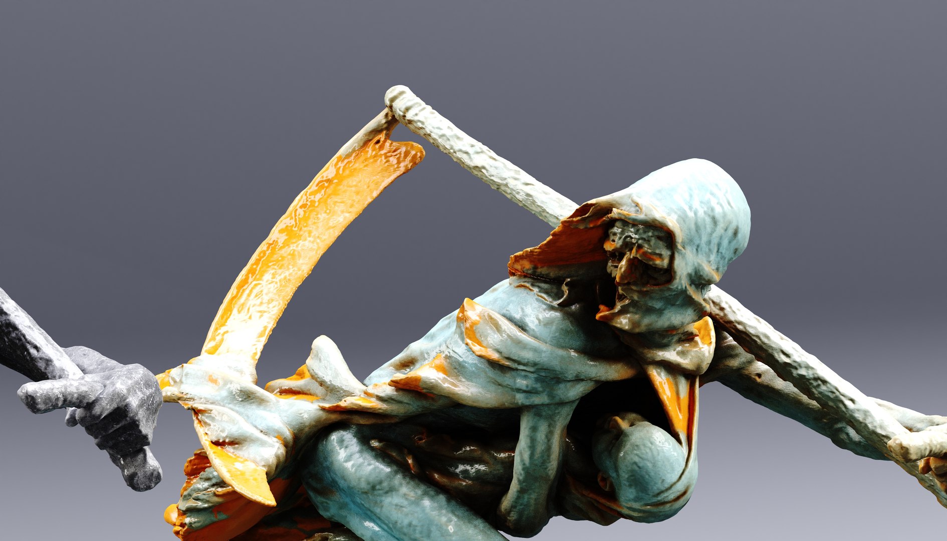 Death Sculpture 3D Model - TurboSquid 2249732