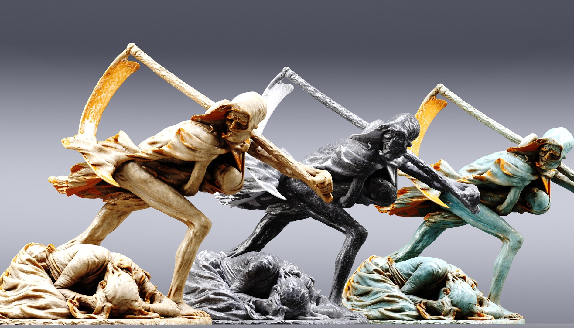 Death Sculpture 3D Model - TurboSquid 2249732