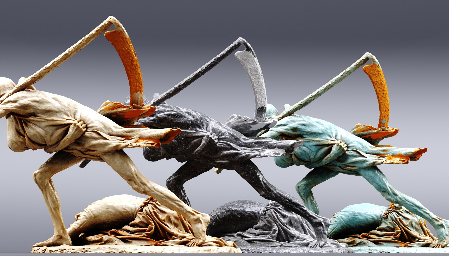 Death Sculpture 3D Model - TurboSquid 2249732