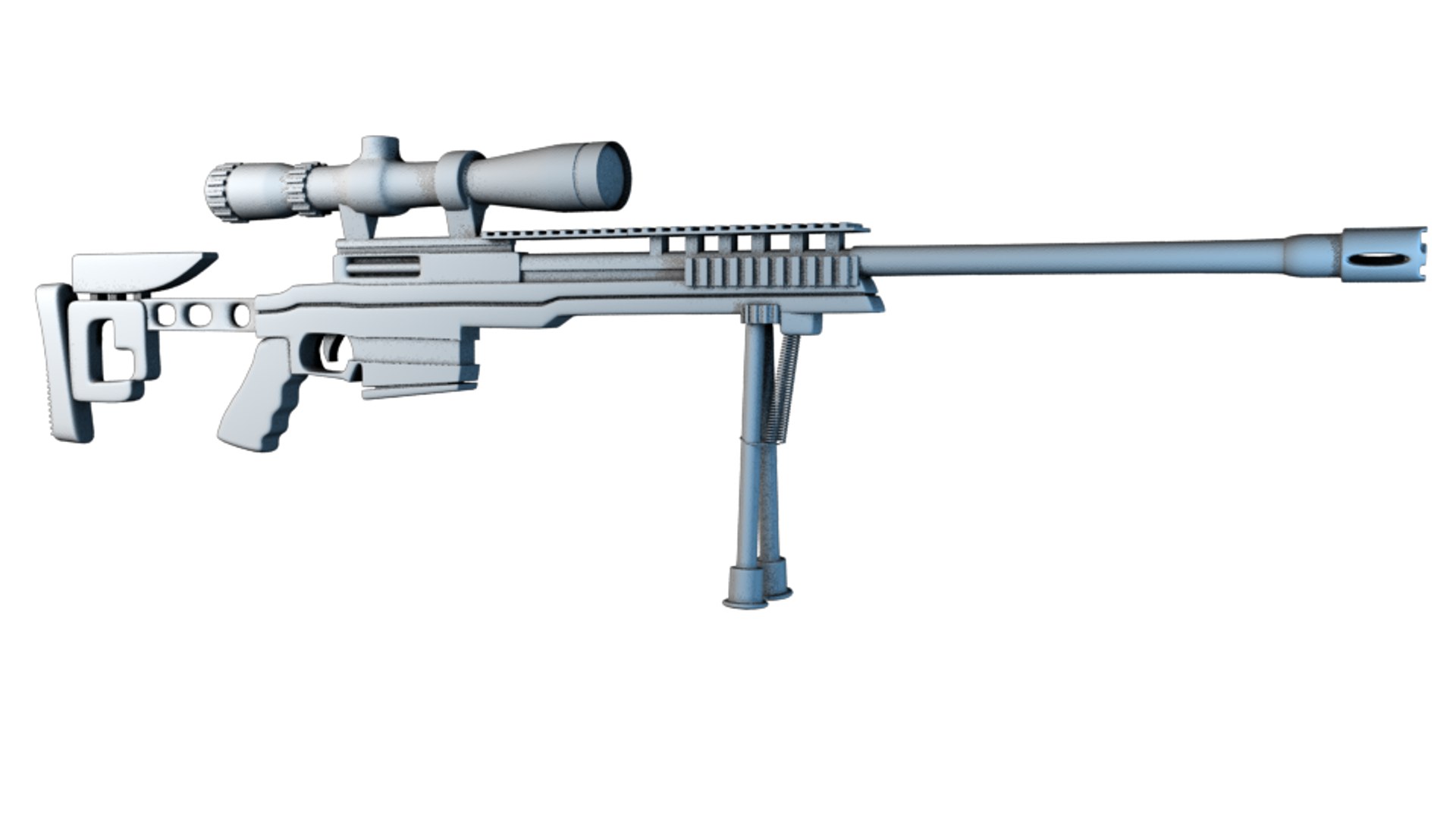 Rifle 3d Max