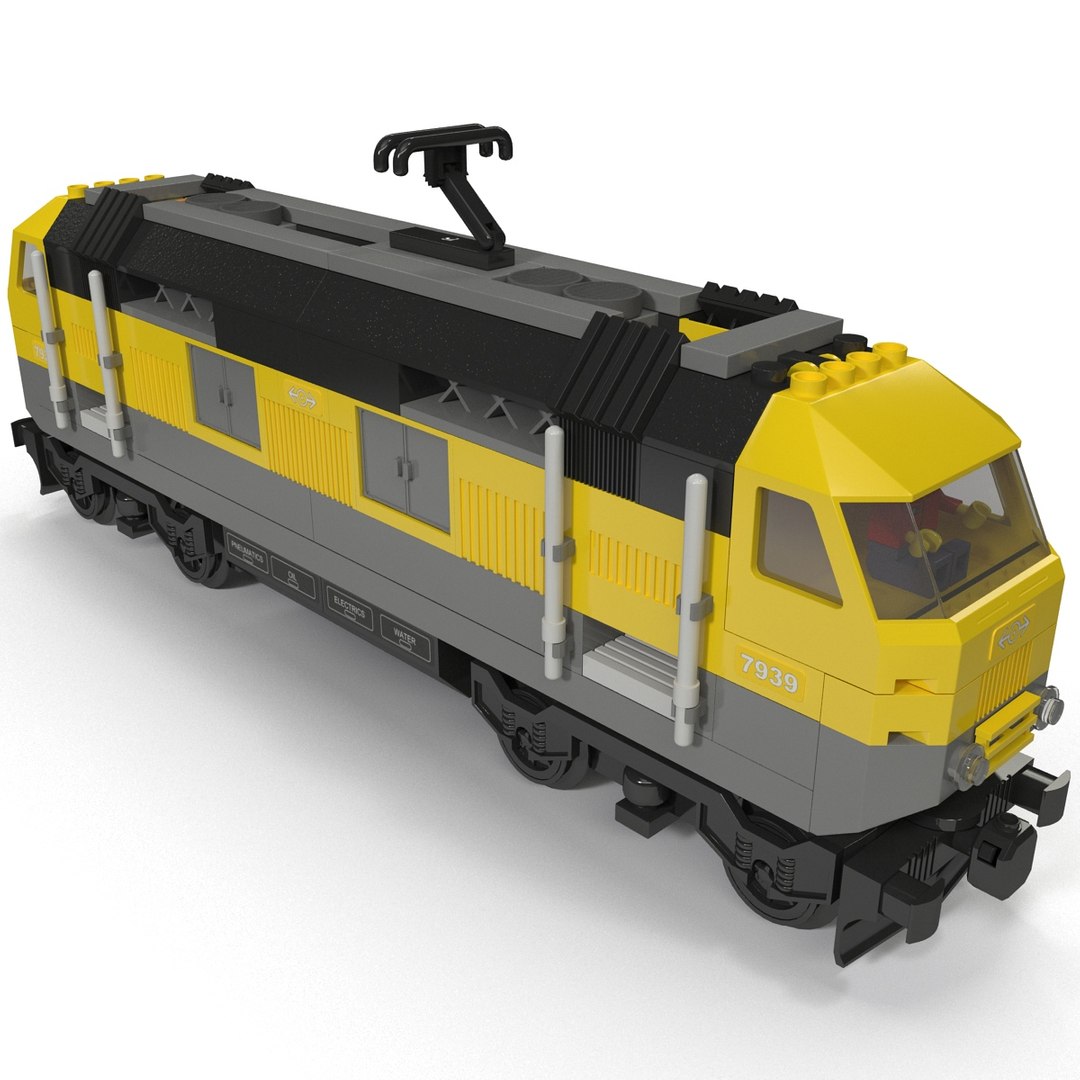 Lego Train Obj