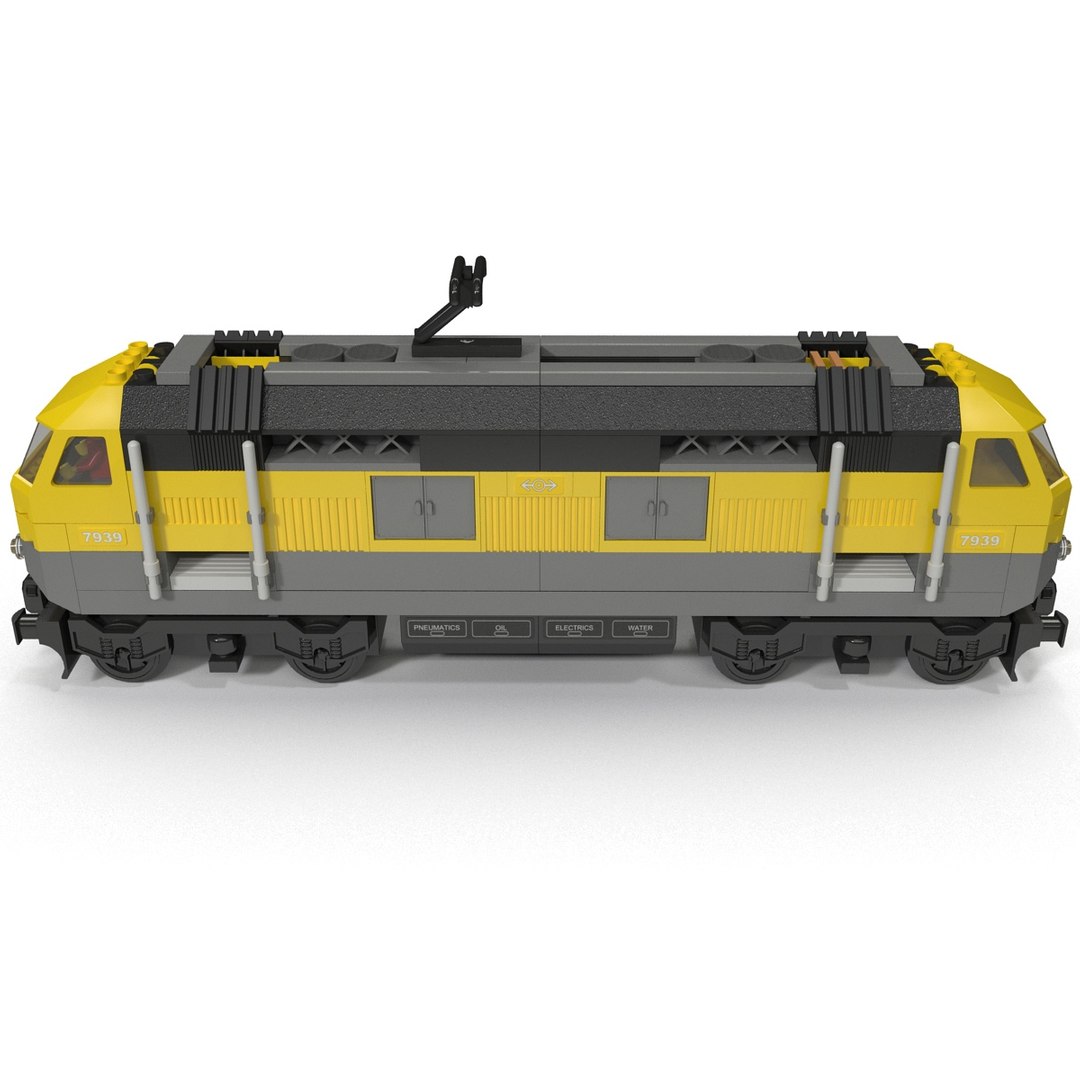 Lego Train Obj
