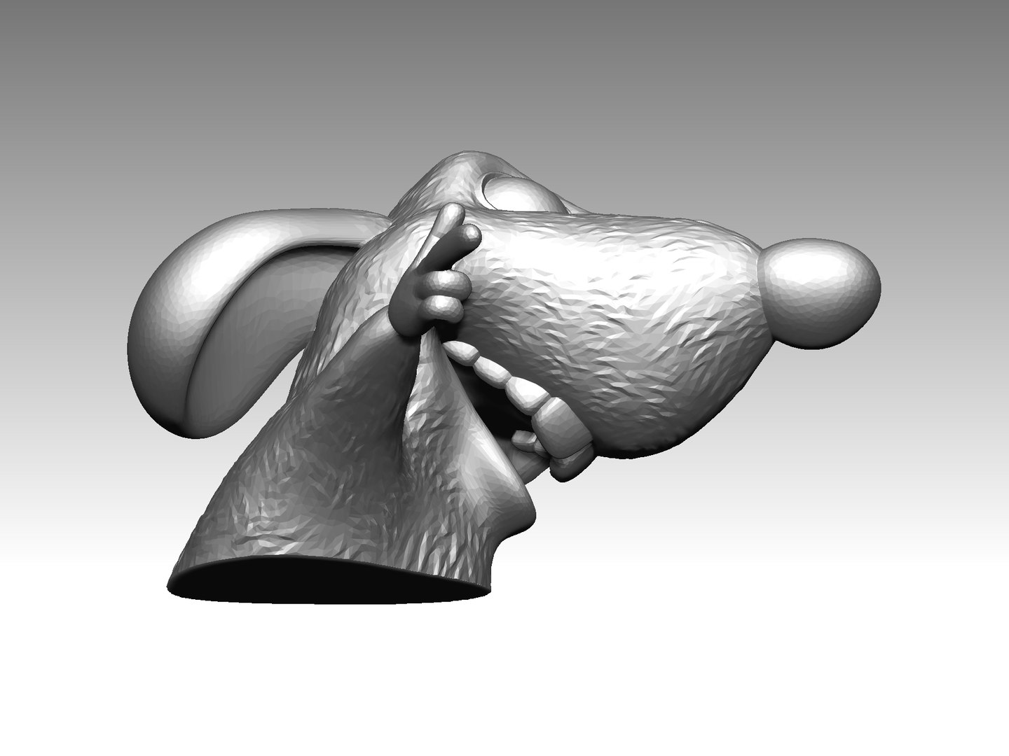 Mouse Rat Head 3D Model - TurboSquid 2394979