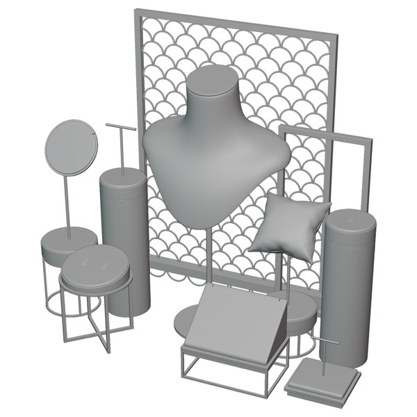Jewelry Display 3D Models for Download | TurboSquid