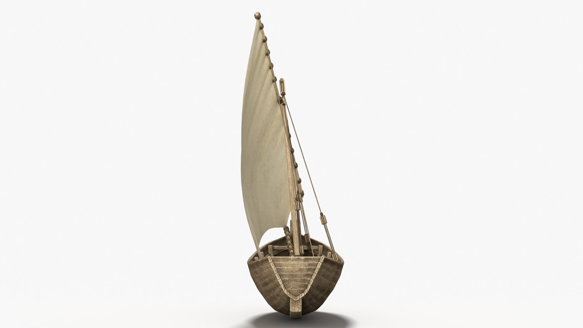 3D Model Arabian Dhow - TurboSquid 1963593
