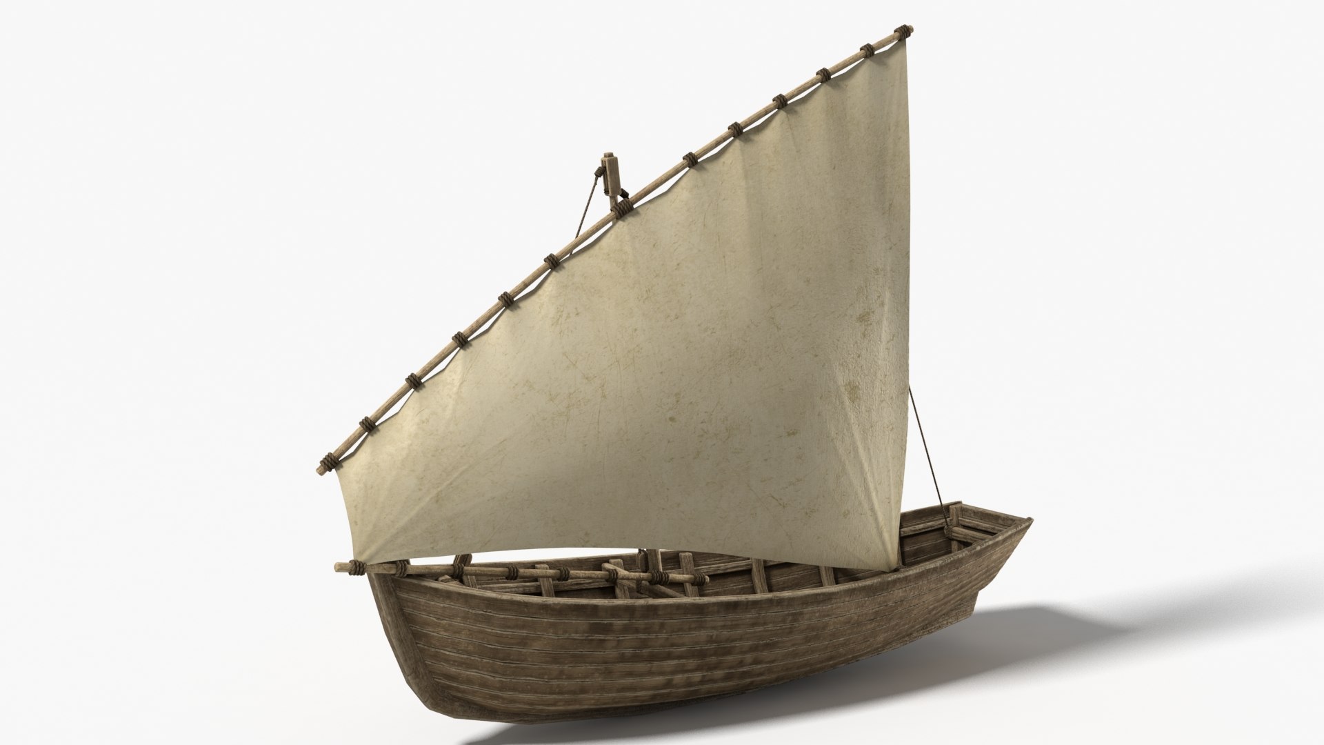 3D Model Arabian Dhow - TurboSquid 1963593