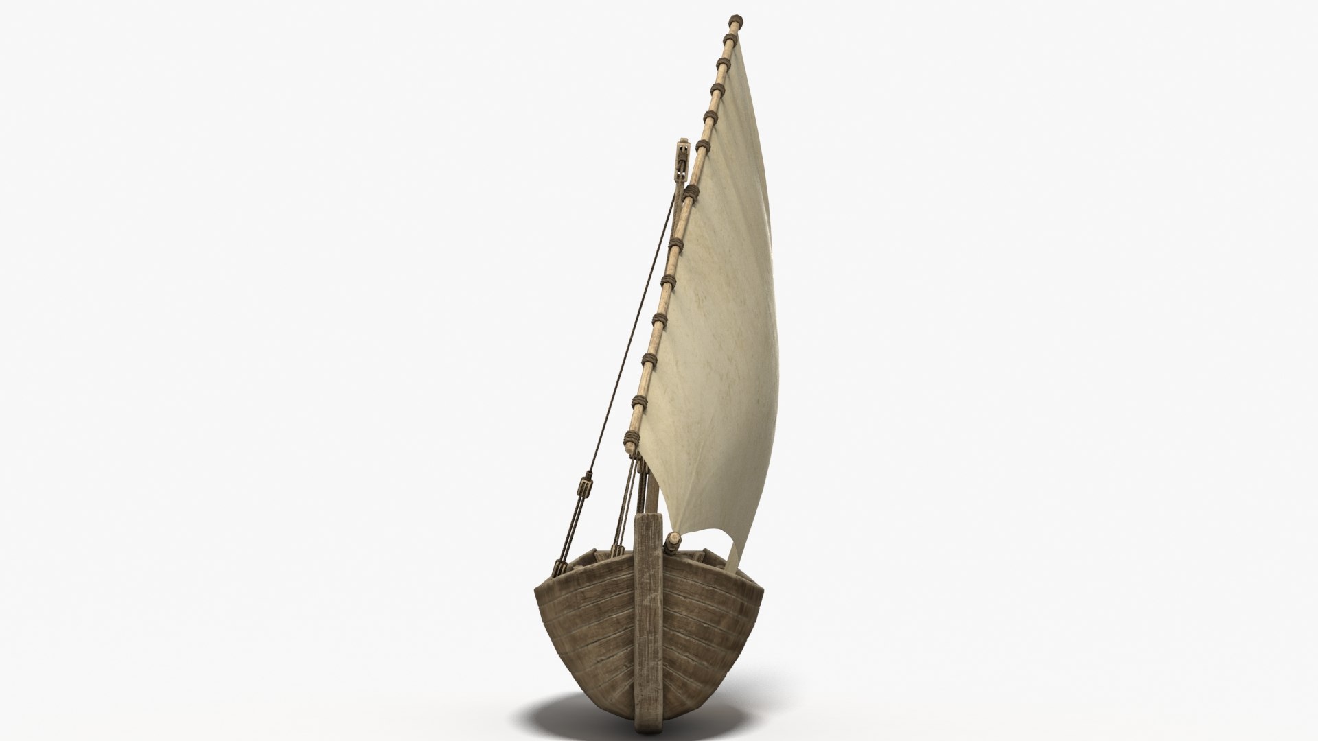 3D Model Arabian Dhow - TurboSquid 1963593