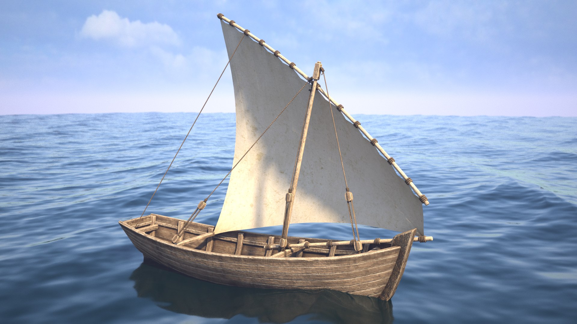 3D model Arabian Dhow - TurboSquid 1963593