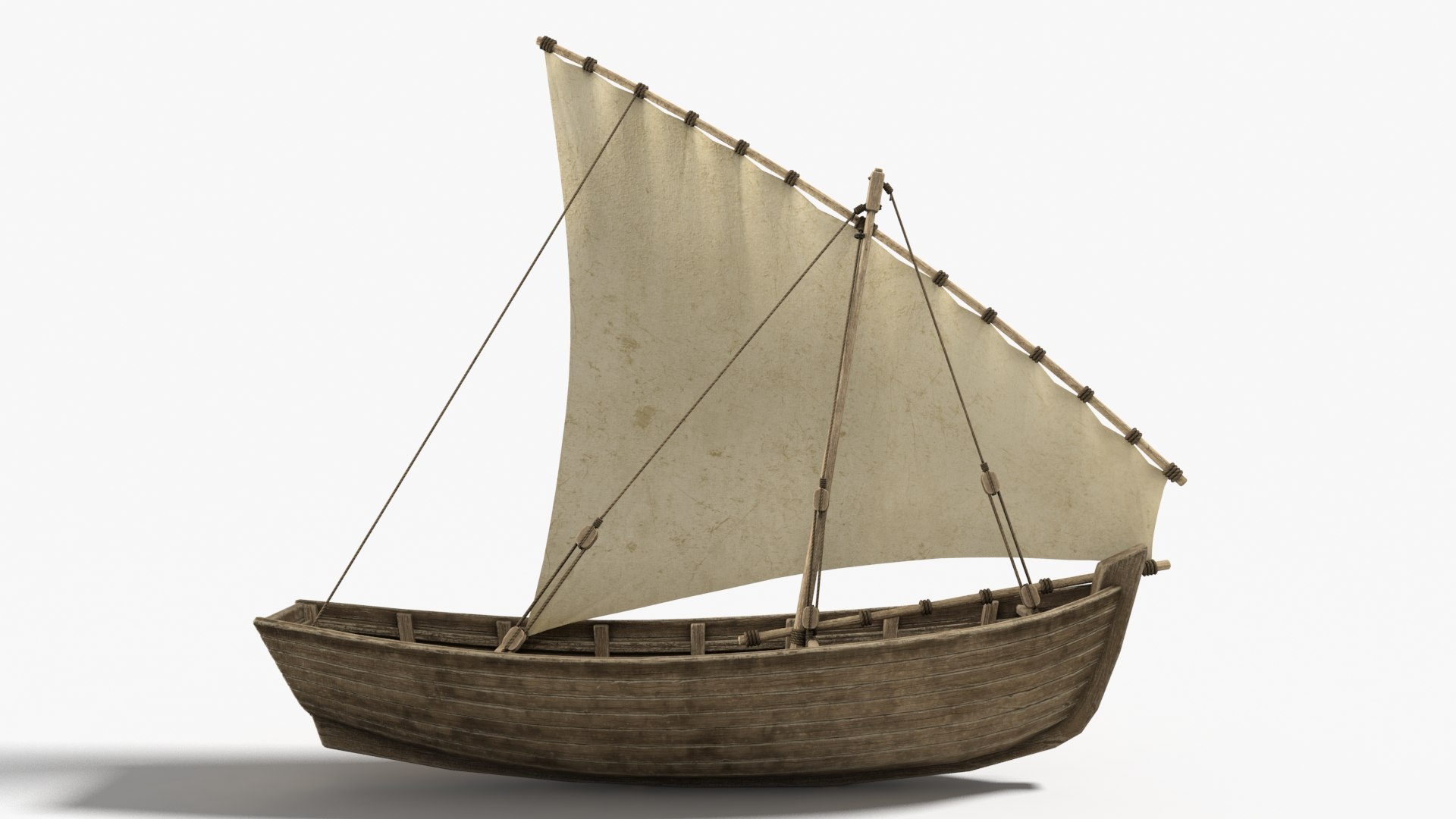 3D Model Arabian Dhow - TurboSquid 1963593