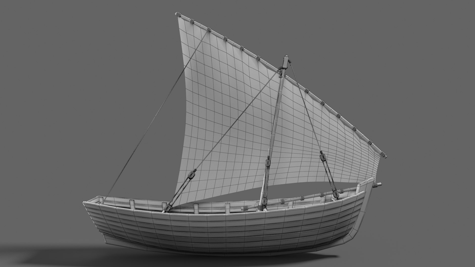 3D model Arabian Dhow - TurboSquid 1963593