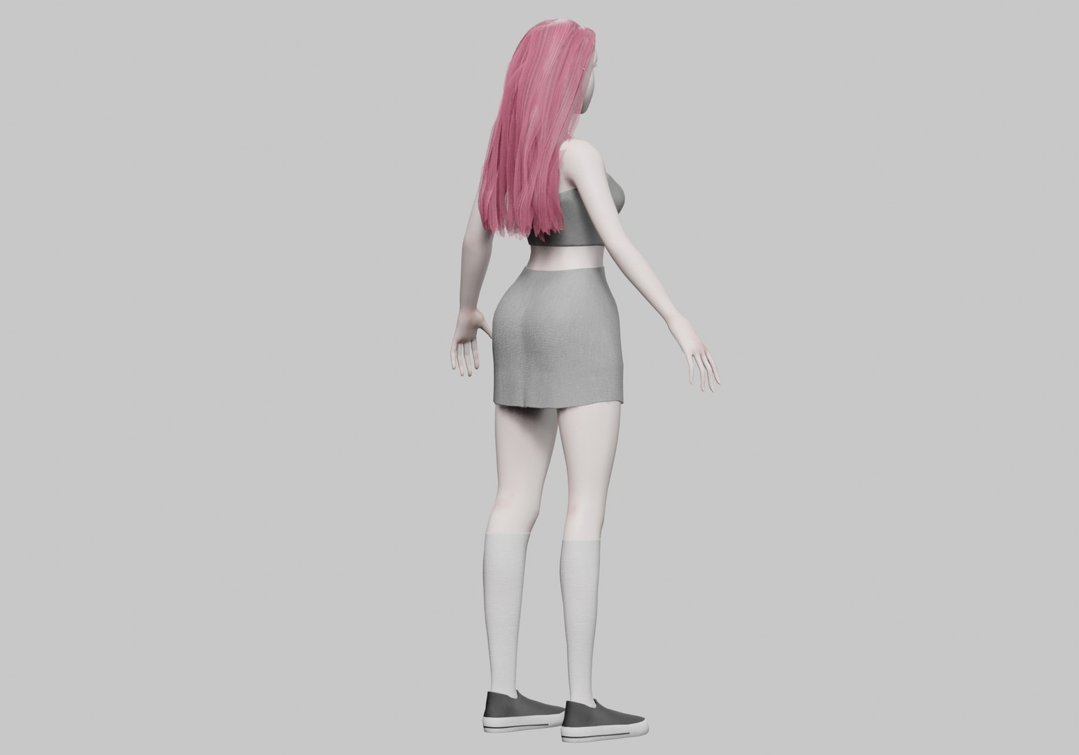 Basic Standard Woman V28250 Model - TurboSquid 2266771