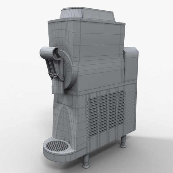3d model frozen drink machine