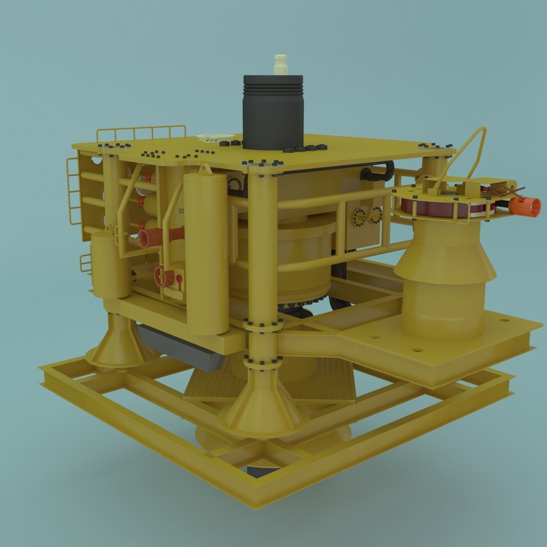 3D Model Tree Offshore Oil - TurboSquid 1173500