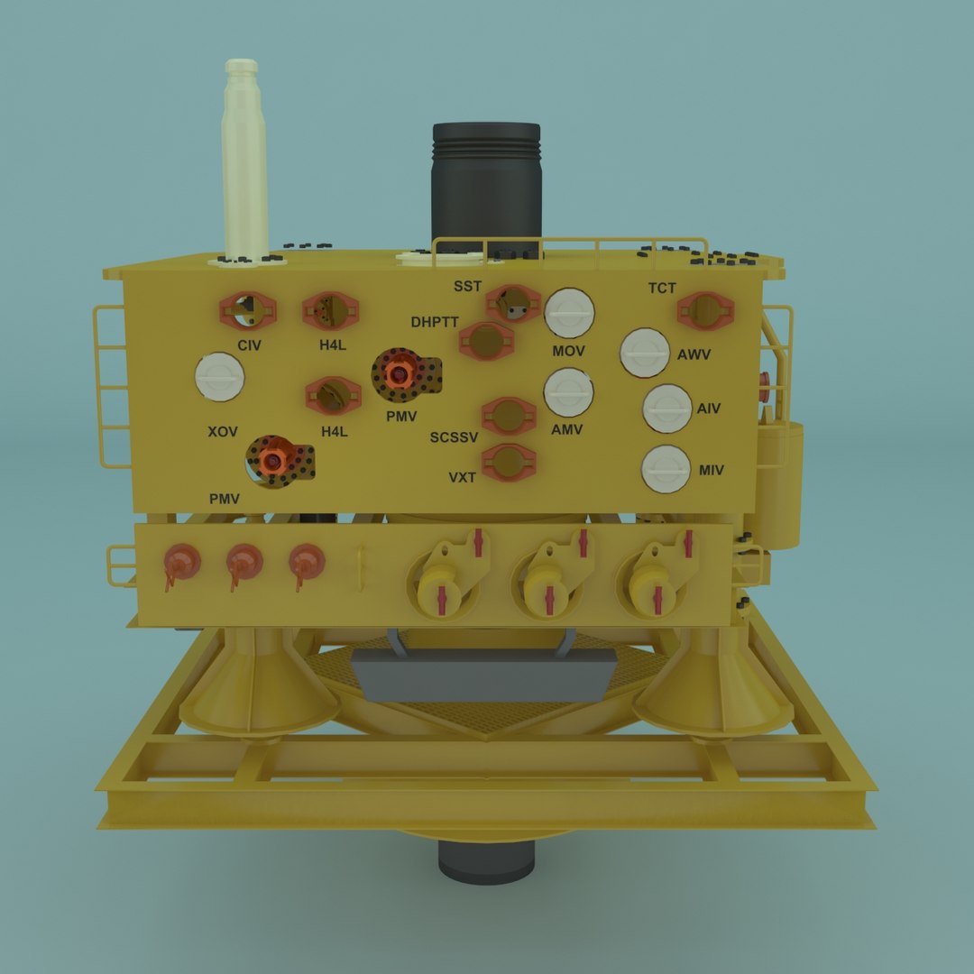 3D Model Tree Offshore Oil - TurboSquid 1173500